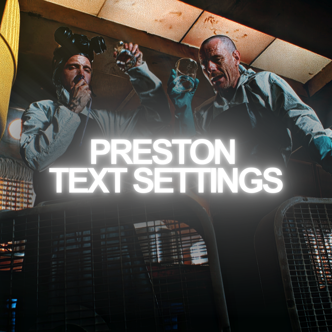 Preston's Text Settings - Payhip
