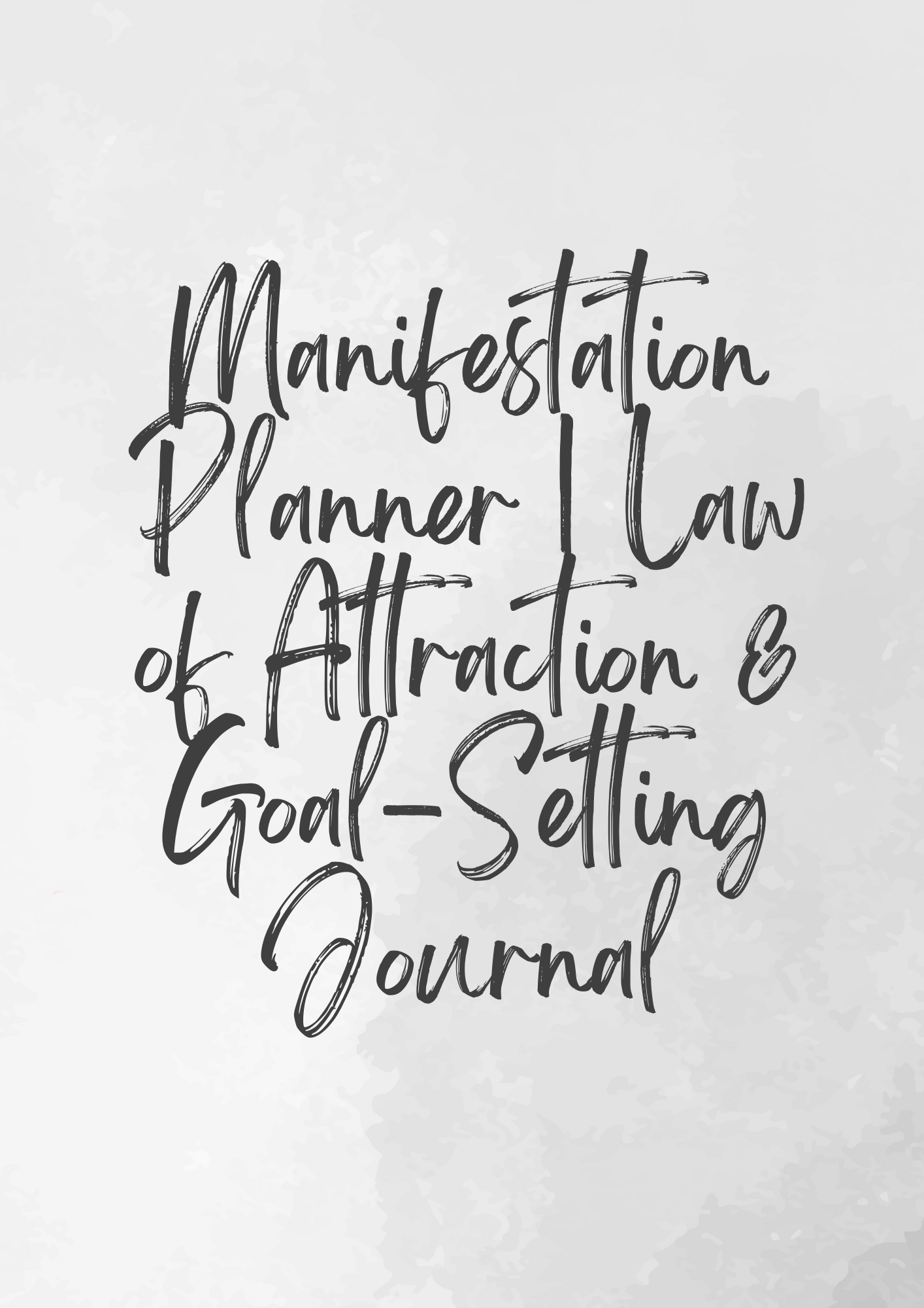 Manifestation Planner | Law of Attraction & Goal-Setting Journal - Payhip