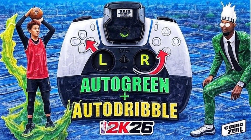 NBA2K26 Auto Green Auto Dribble Spam Script Catch And Shoot - Payhip