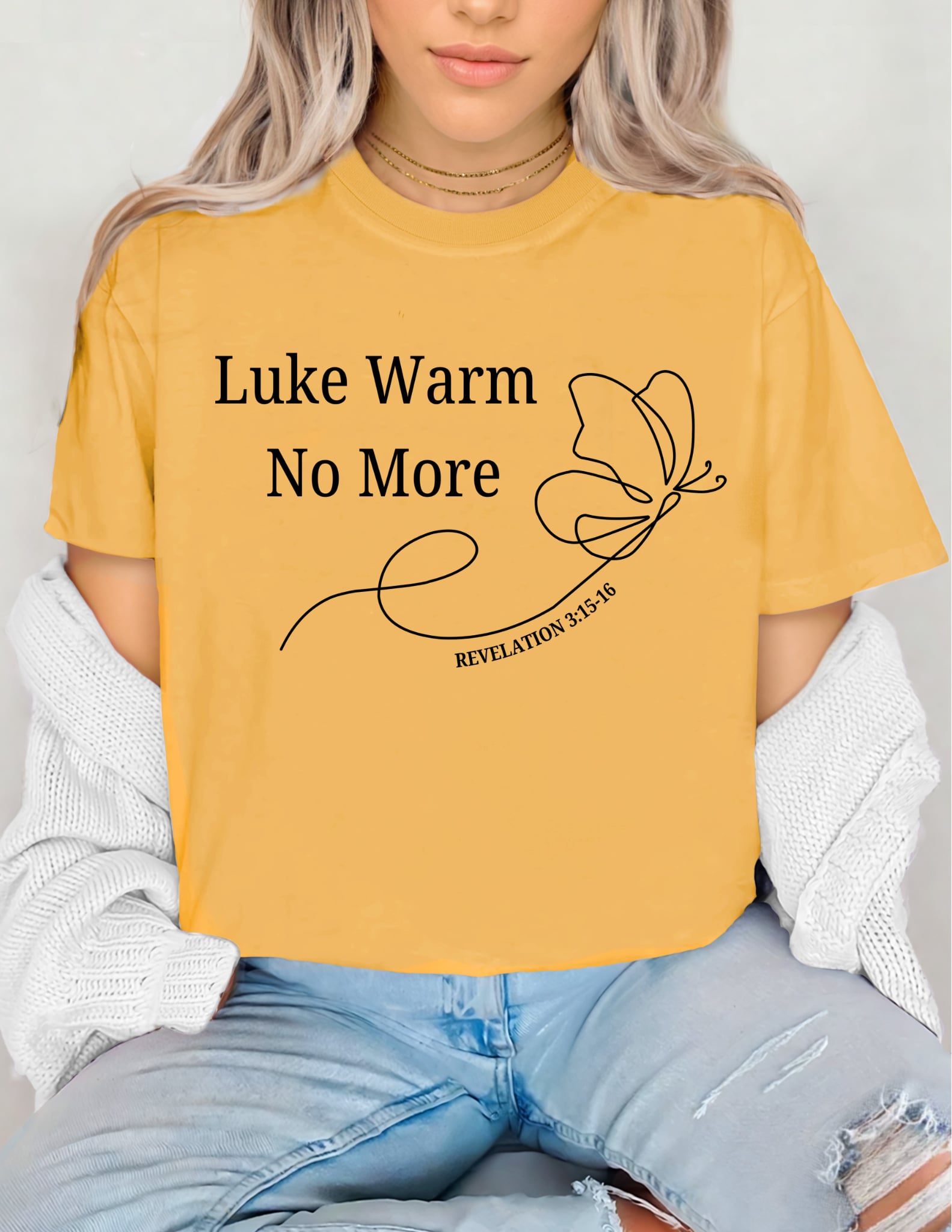 Luke Warm No More -Yellow Crop Top - Payhip