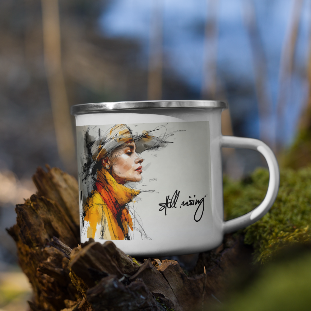 STILL RISING - Enamel Mug