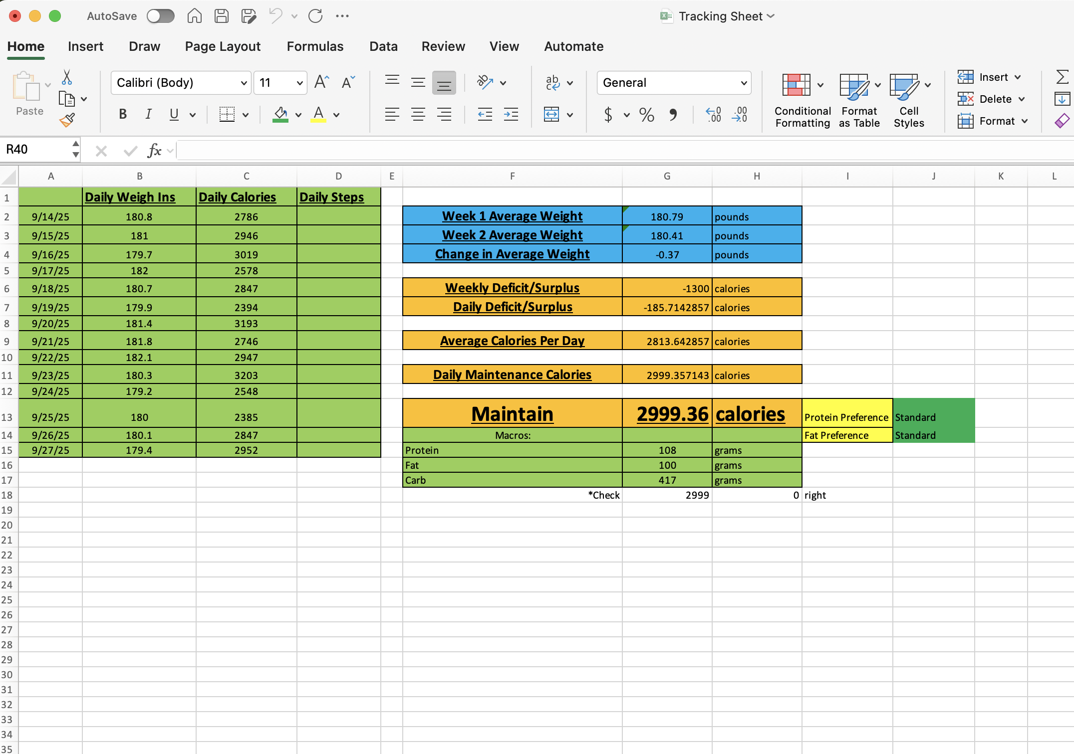 Tracking Sheet - Payhip