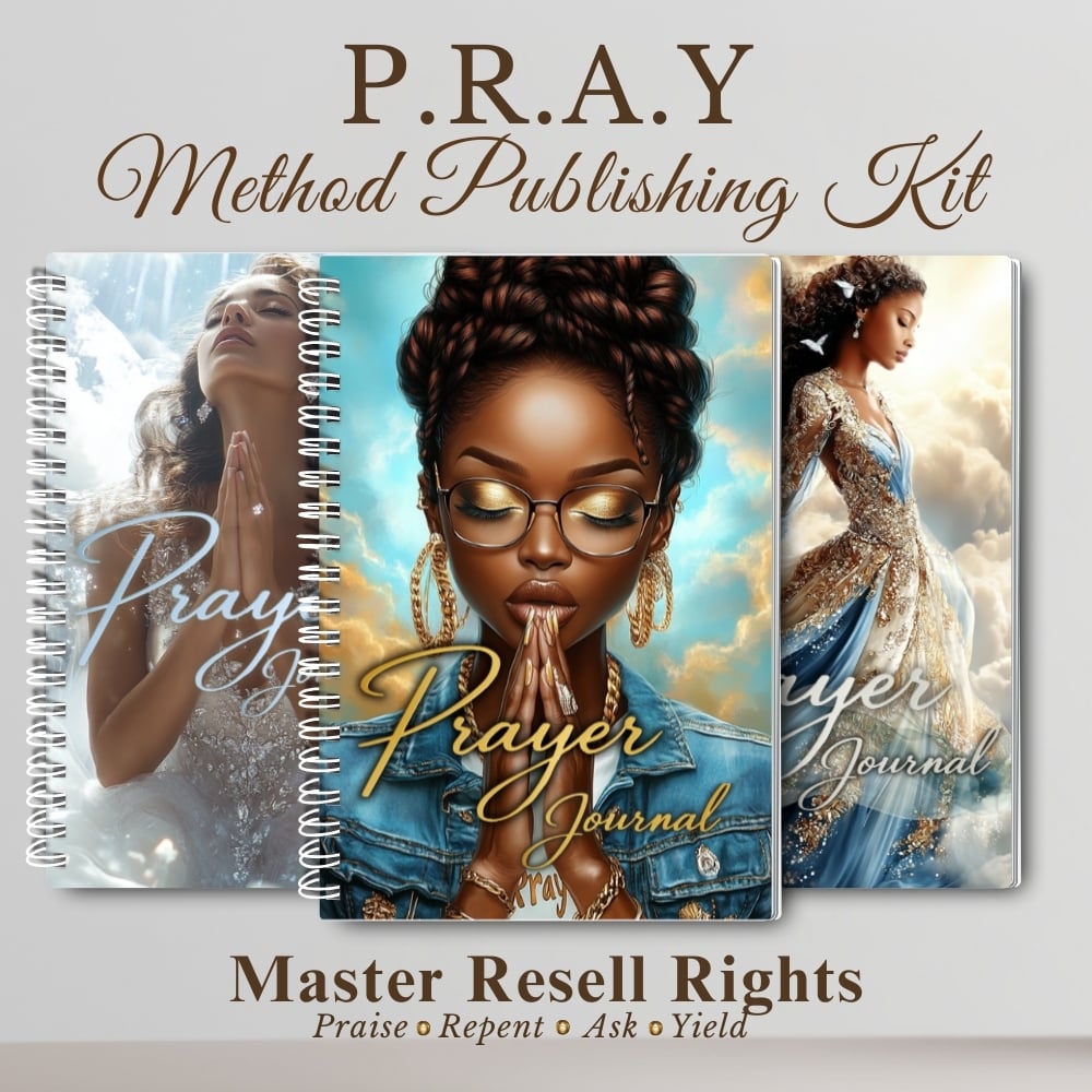 The P R A Y Method Prayer Journal Publishing Kit Master Resell Rights
