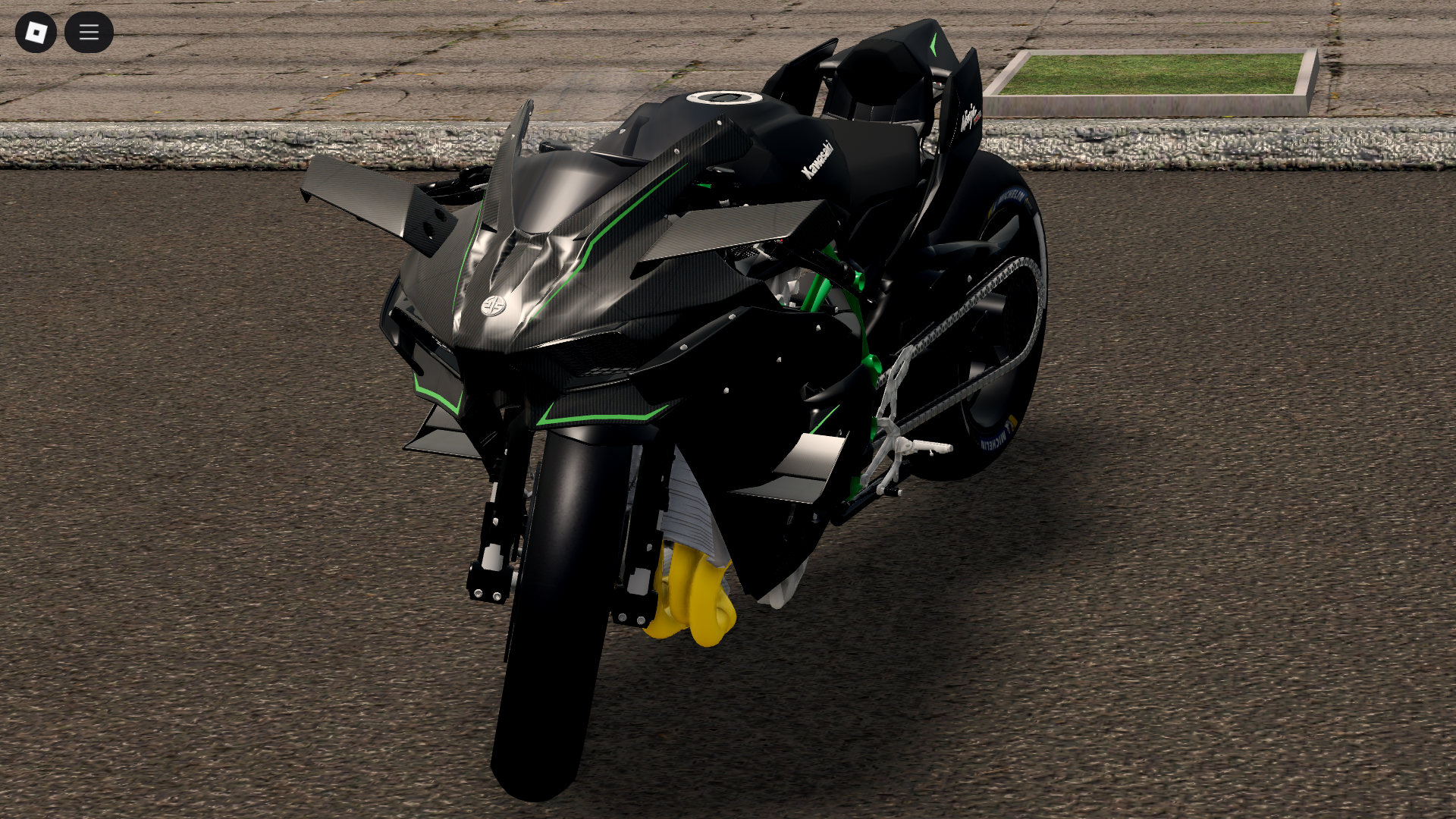 Kawasaki H2R Drag – Roblox Superbike Speed Machine