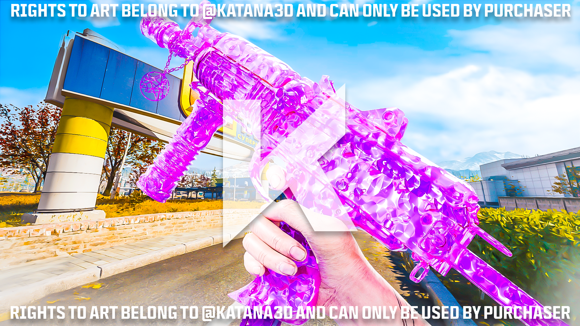 COD/Warzone Thumbnail - Jackal Pink Obsidian (Rebirth Verdansk Versions ...
