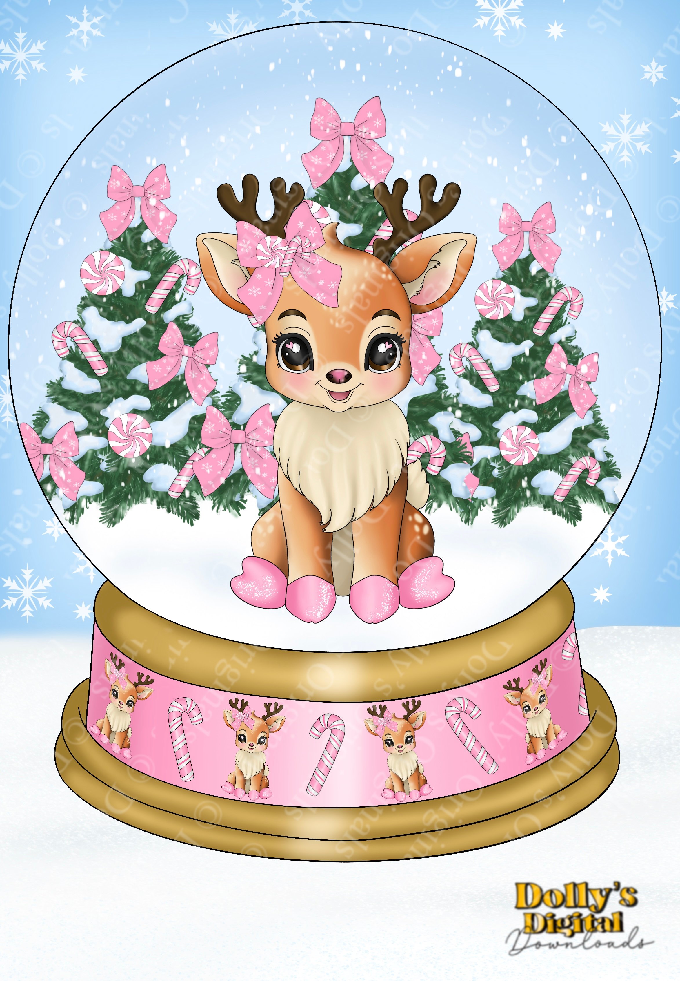 Dolly’s Digital Designs - Snow Globes - Payhip