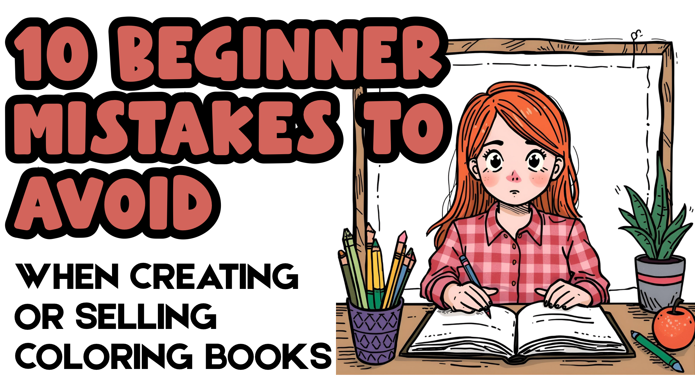 10 Beginner Mistakes to Avoid When Creating and Selling Coloring Books ...