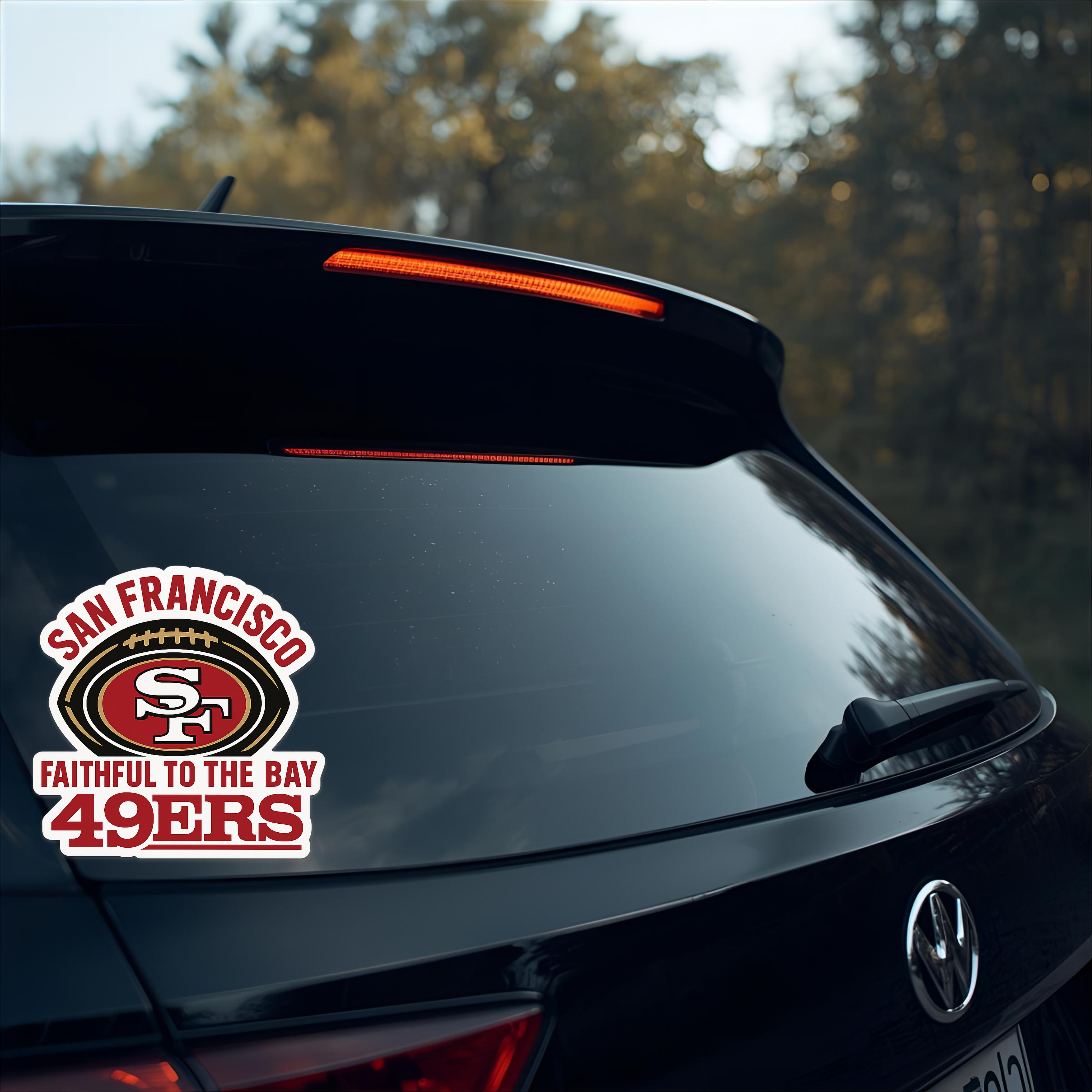 49ers Car Decal Sticker - Payhip
