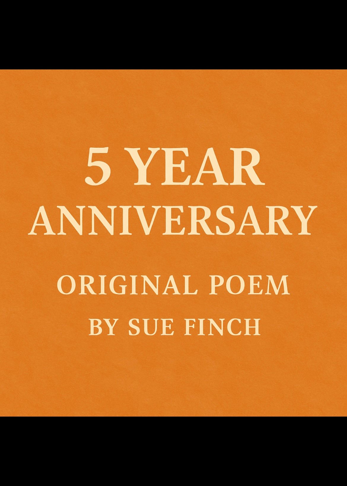 5th Anniversary Poem Original Sue Finch (Digital) - Payhip
