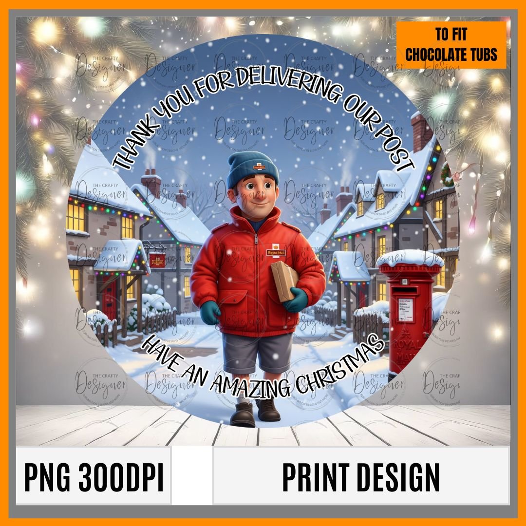 The Crafty Designer - CHOCOLATE TUB STICKER DESIGNS