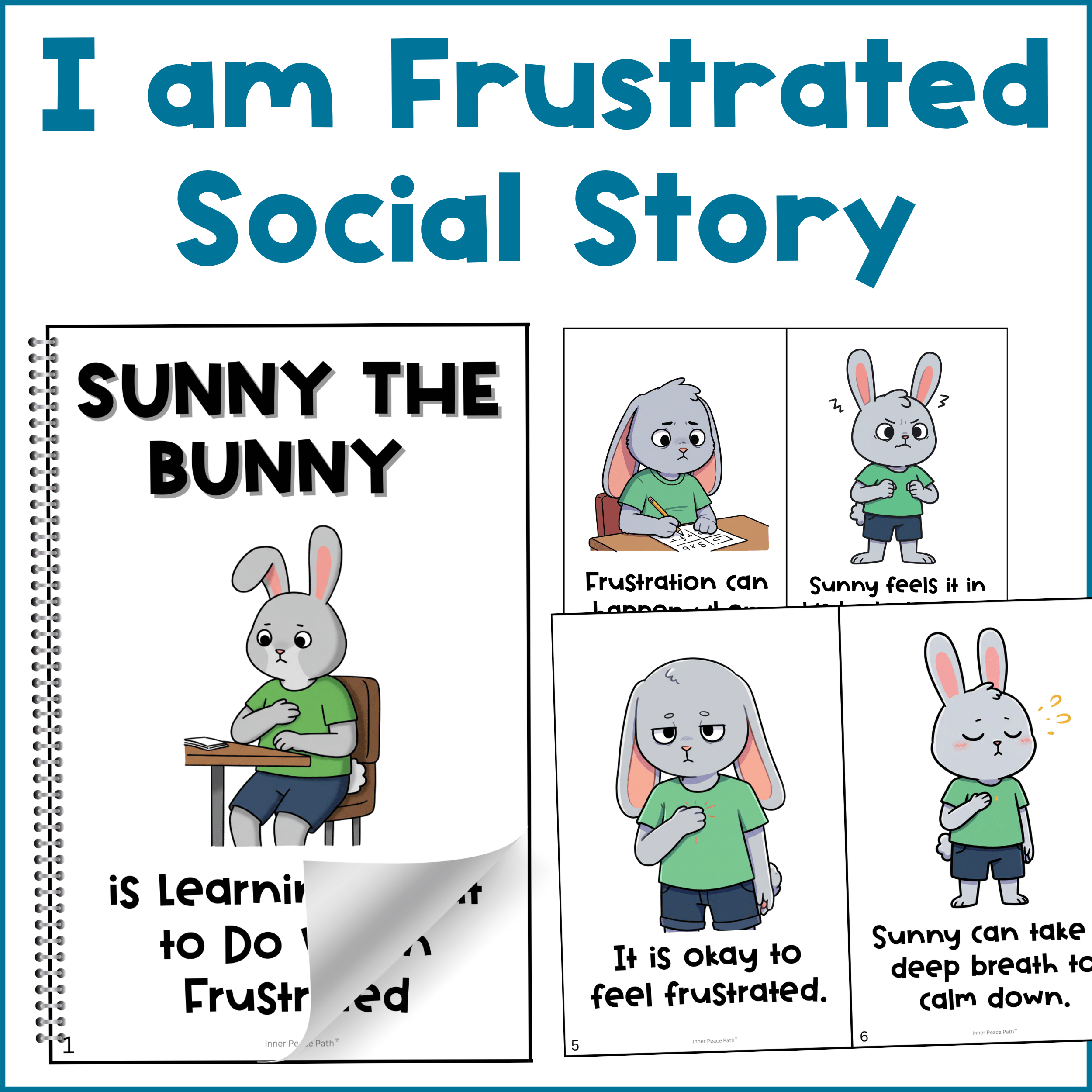Social Story When I Am Social Story When I Am Frustrated Angry Upset ...