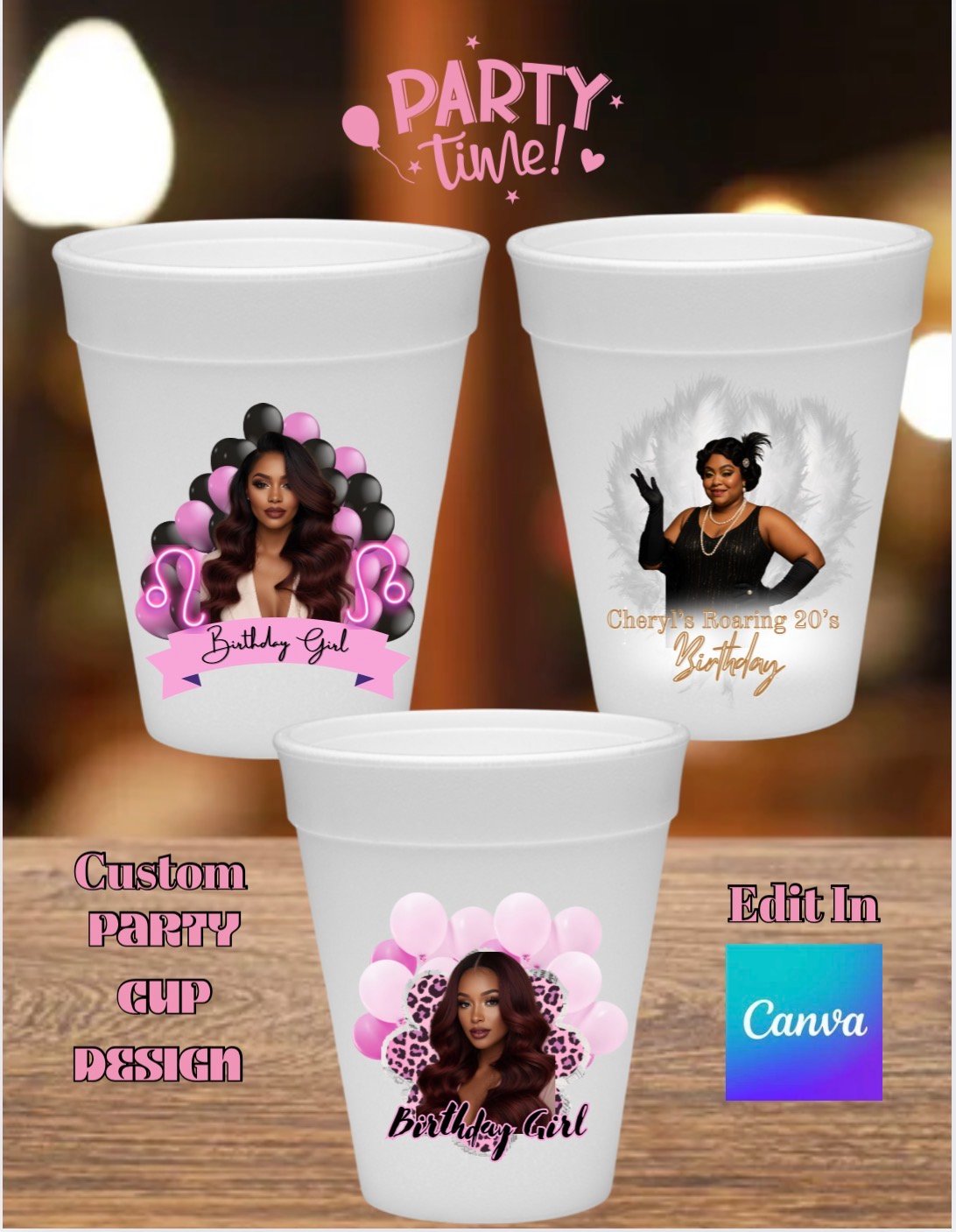 Princess Jewelsshop Party Favors Styrofoam Cup Design Payhip