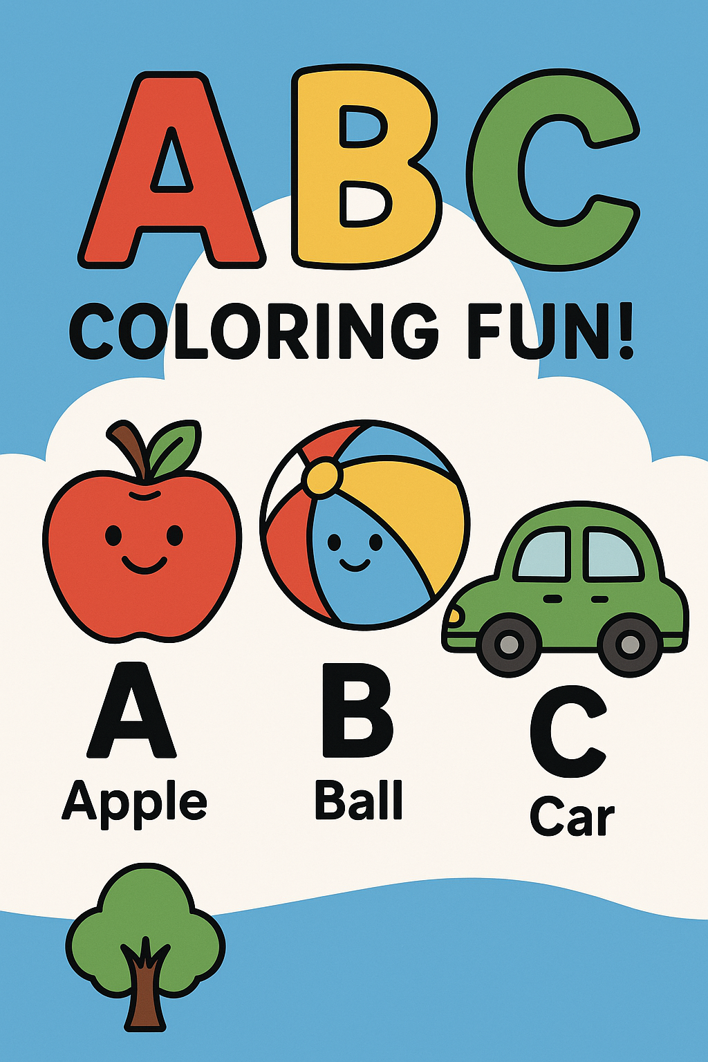 26 Free Alphabet Coloring Pages – A to Z Learning Fun for Kids - Payhip