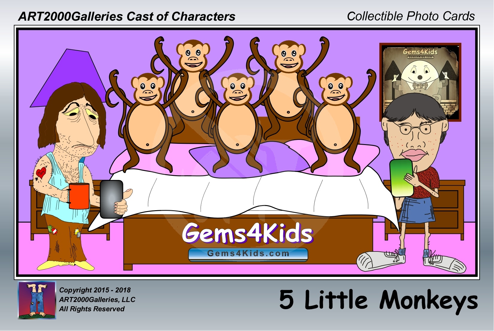 DPC (Series 2) - 5 LITTLE MONKEYS - Payhip