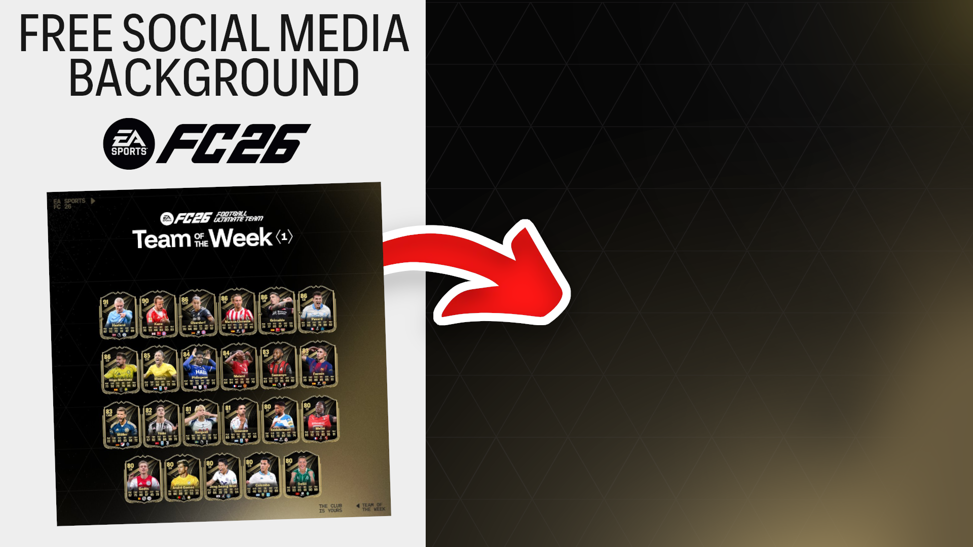 FC26 - FREE SOCIAL MEDIA BACKGROUND (TOTW) - Payhip