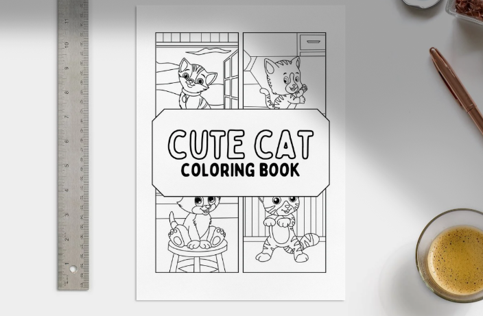 "Crazy Cats: A Hilarious Coloring Book for Kids" - Payhip