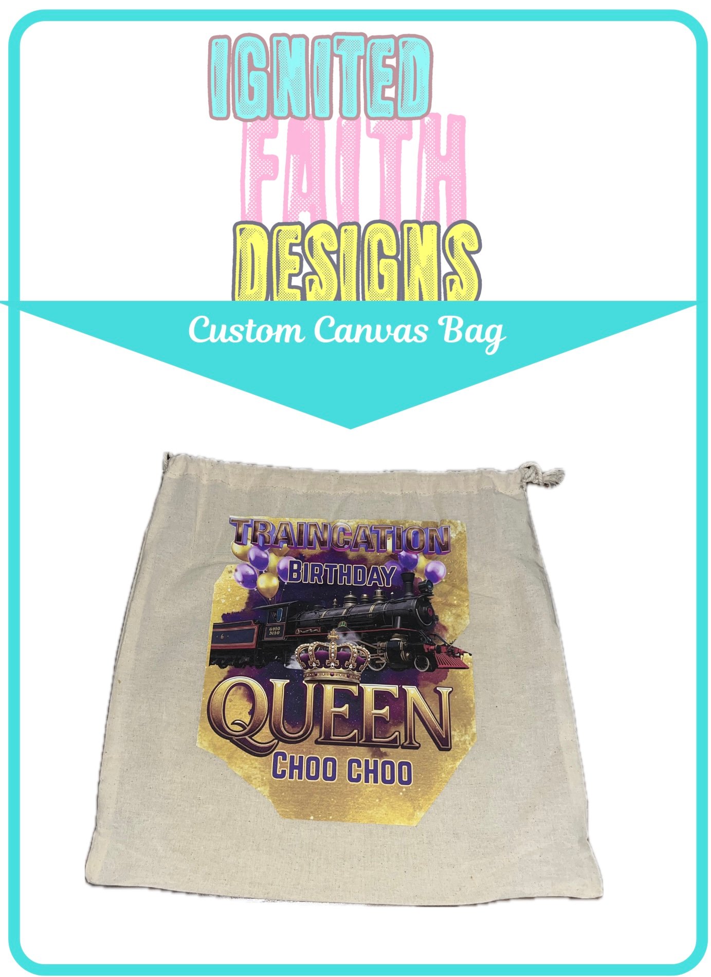 Custom Canvas Bag - Payhip