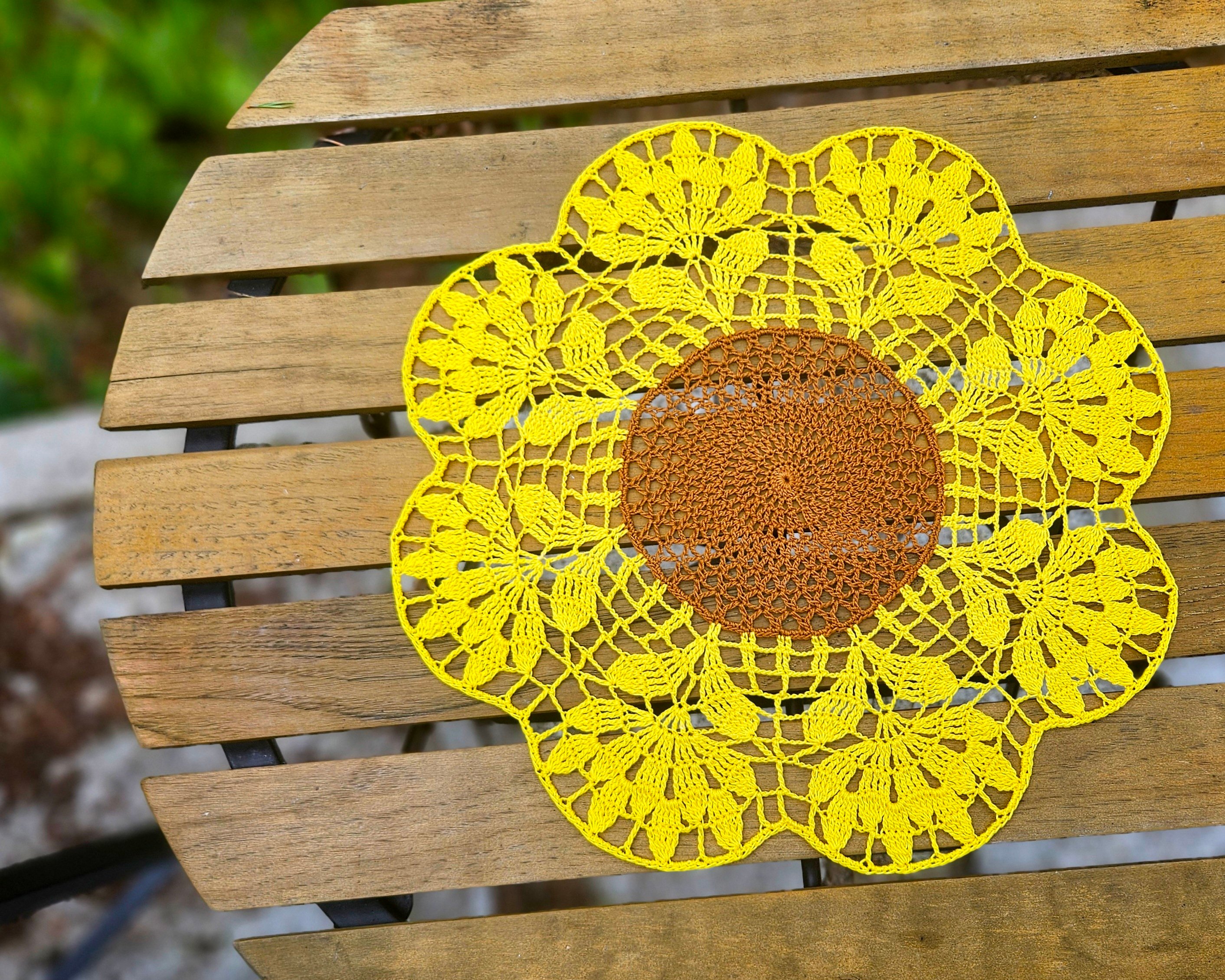 Sunflower Doily PDF Crochet Pattern - Payhip