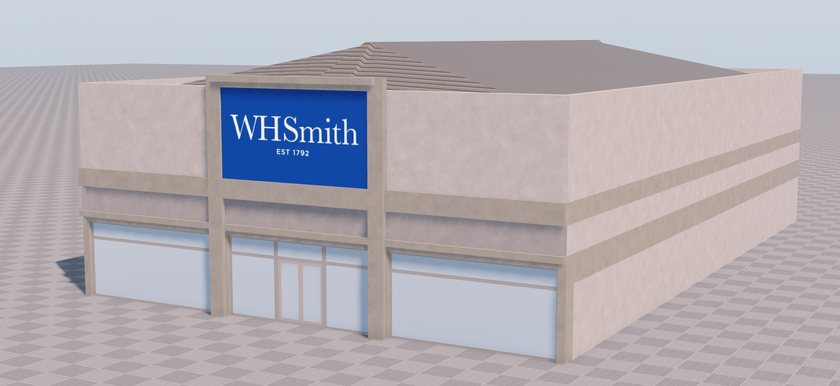 Customisable UK Retail Store shops Pack filler facade buildings - Payhip