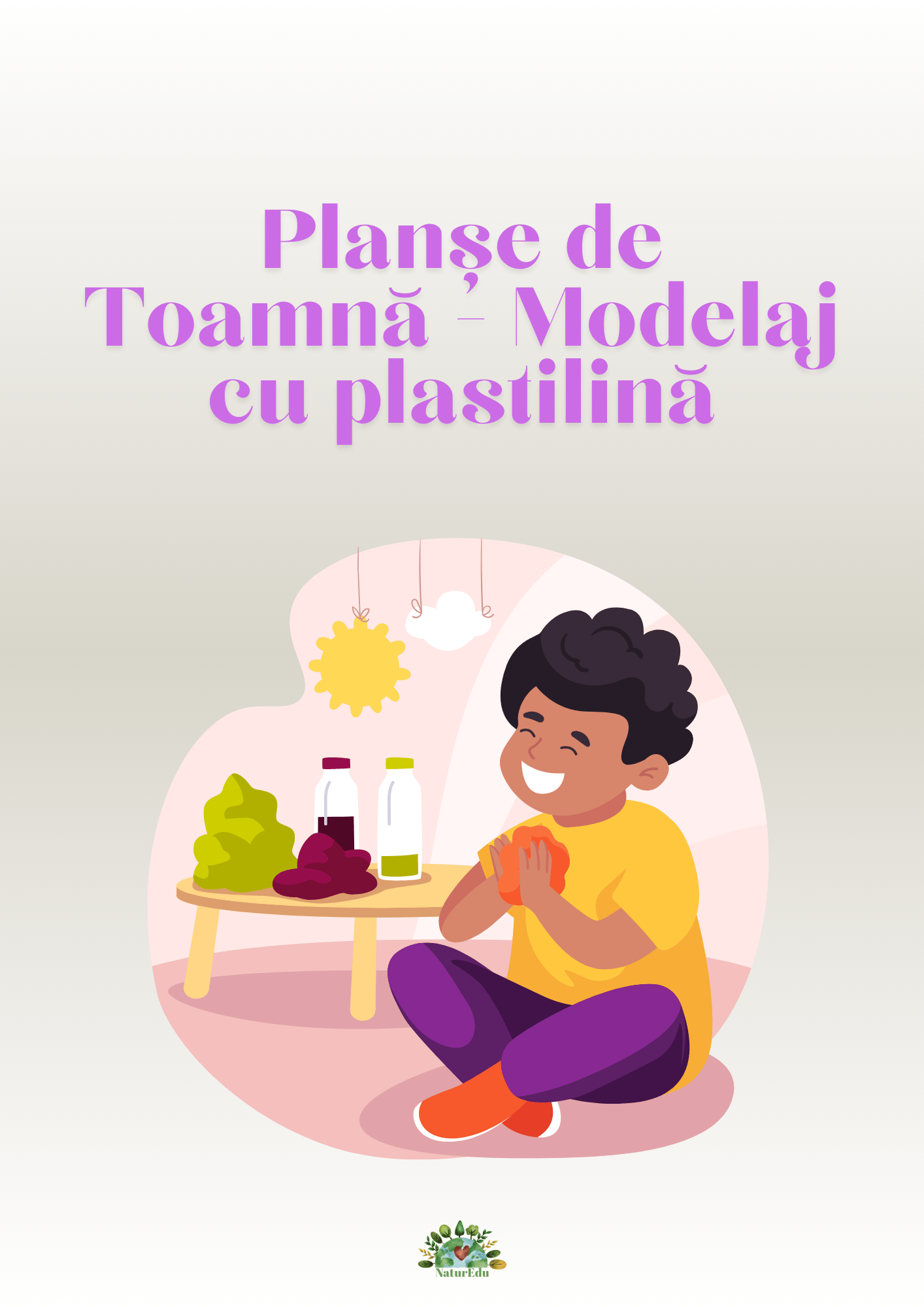 Modelaj cu Plastilină - 6 Planșe de Toamnă - Payhip