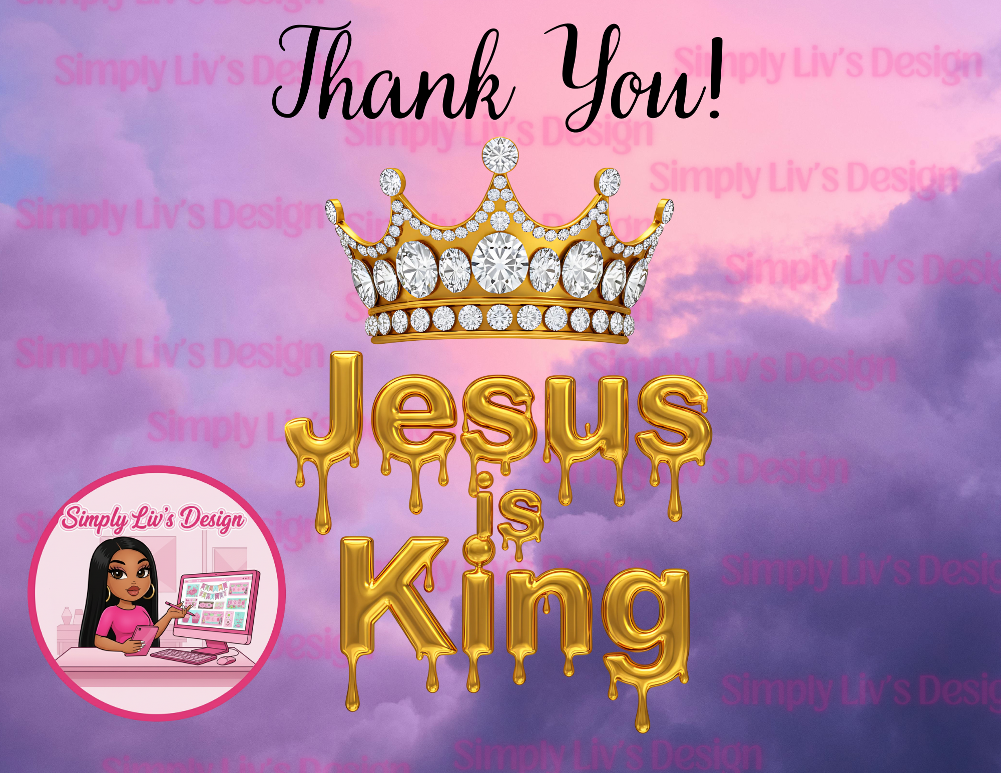 Jesus is King png - Payhip