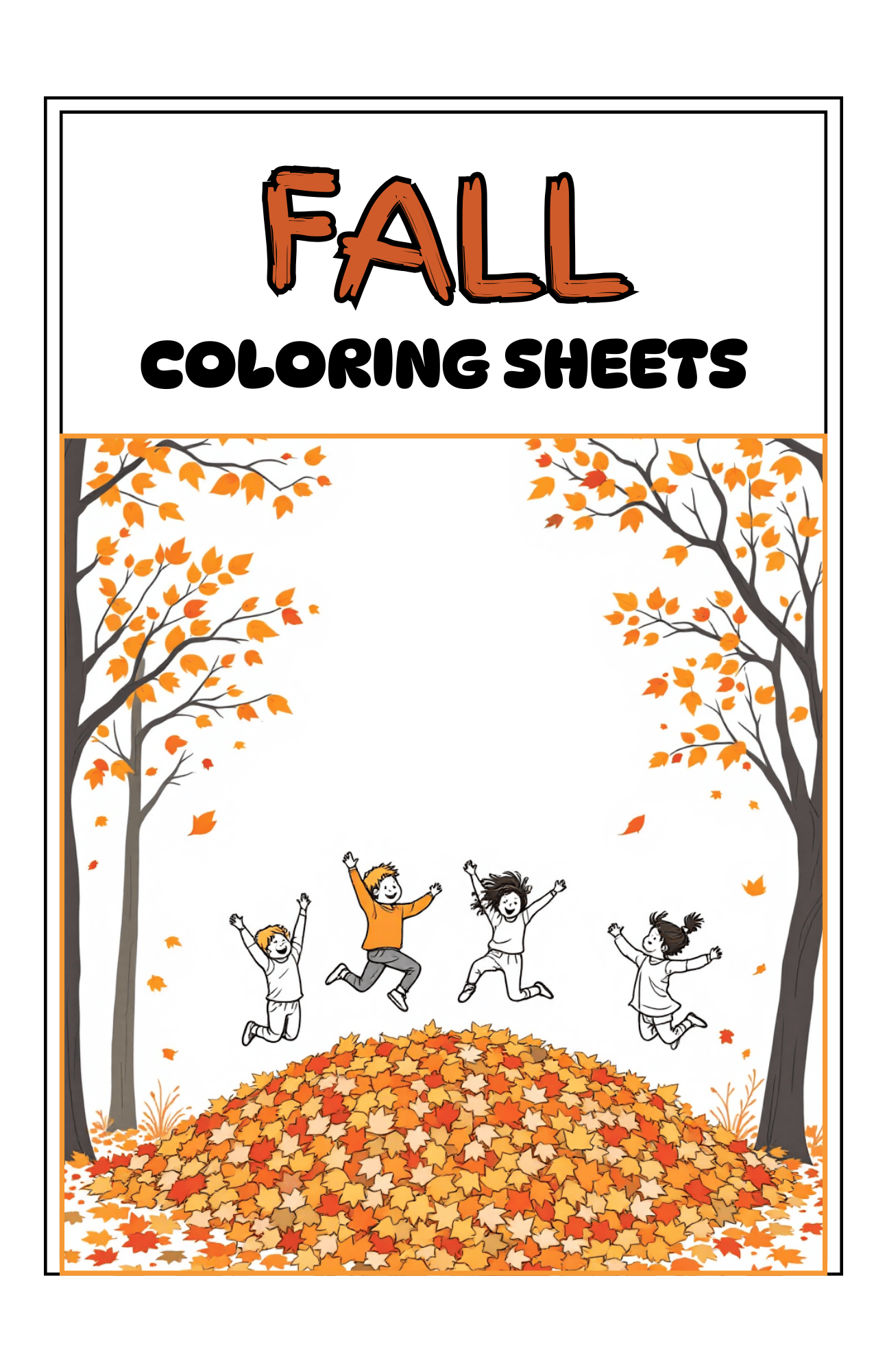 Cozy Autumn Coloring Pages – Printable Fall Fun (16 sheets) - Payhip