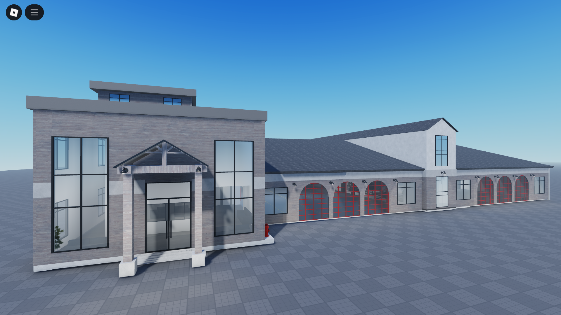 Large Fire Station – Roblox Emergency Services