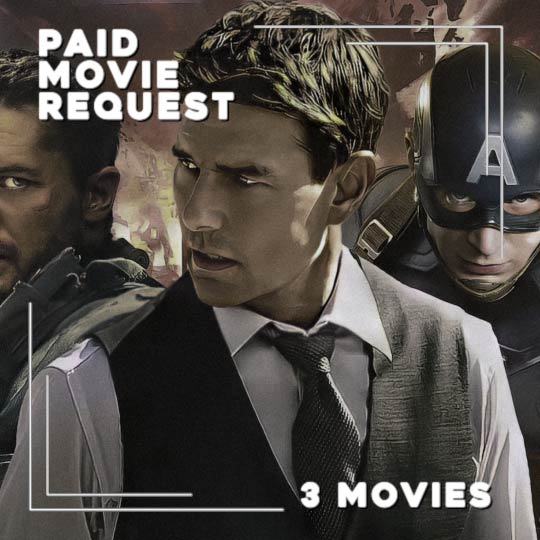 movie request - 3 movies - Payhip