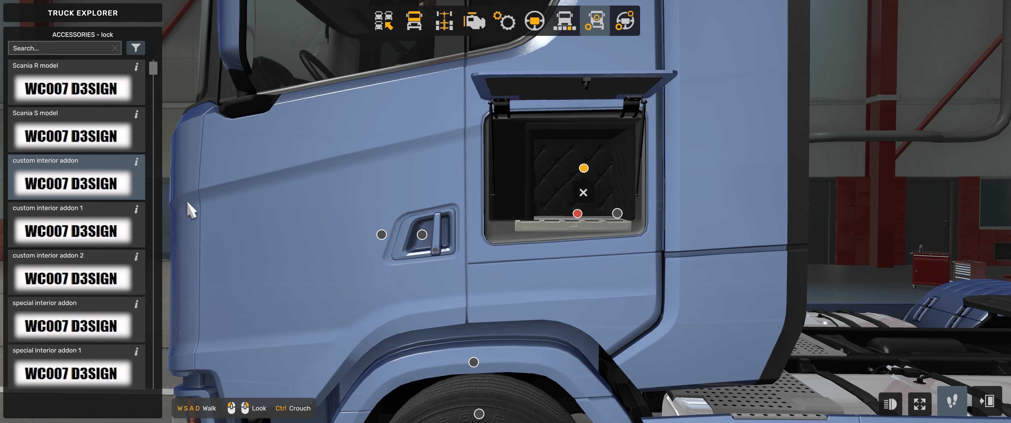 WC007 D3SIGN - Addons (lights) and tools - Payhip