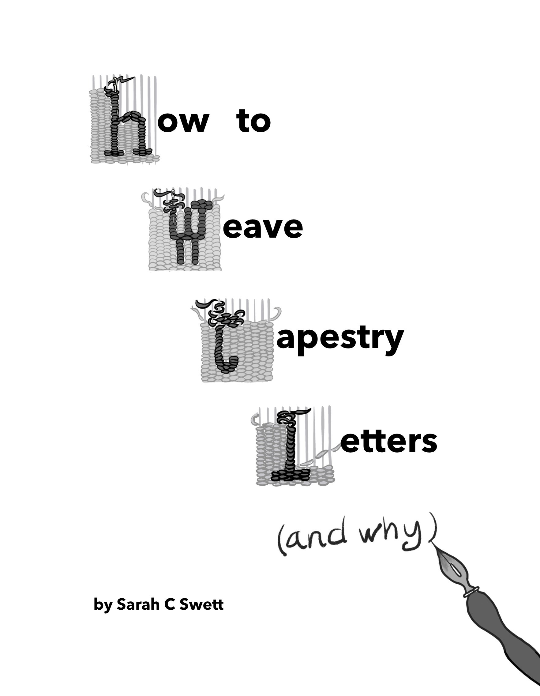 How To Weave Tapestry Letters (and why) - Payhip