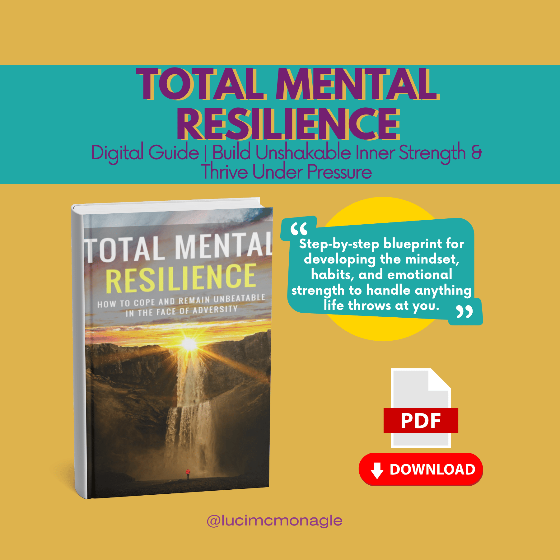 Total Mental Resilience Digital Guide | Build Unshakable Inner Strength & Thrive Under Pressure ...