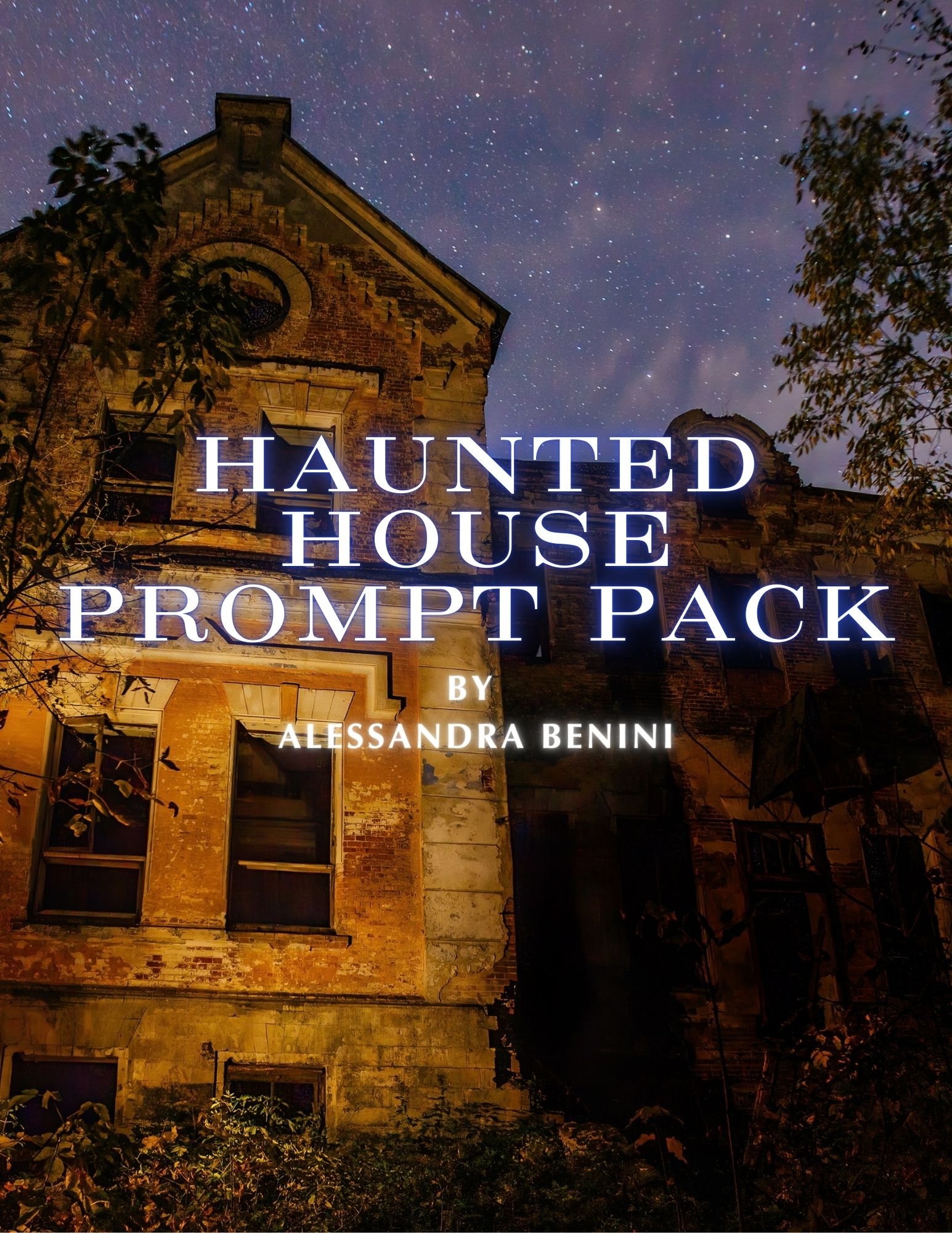 Haunted House Prompt Pack — 30 Writing Prompts - Payhip