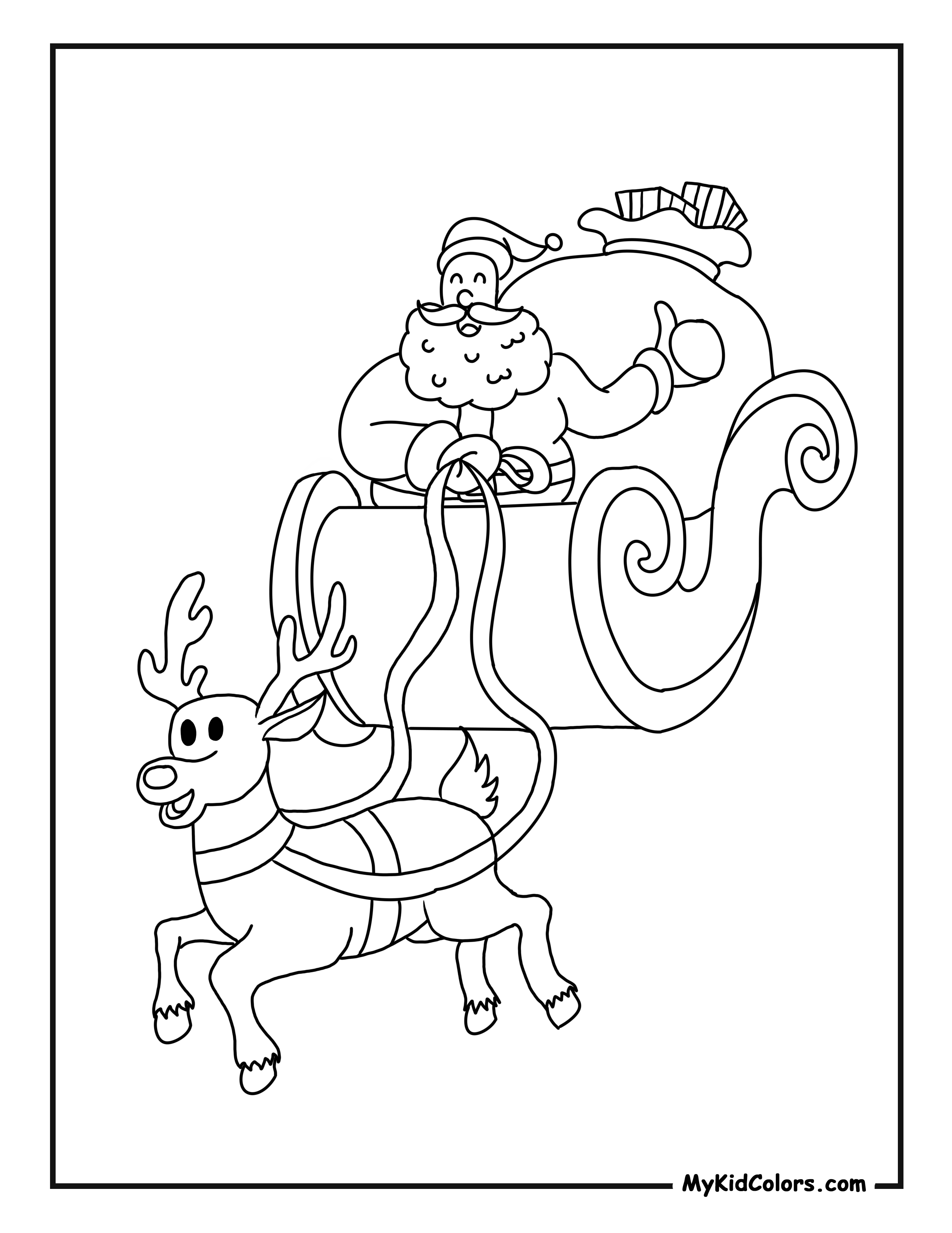 Free Hand-Drawn Christmas Coloring Pages (15-Page PDF) – Free Printable ...