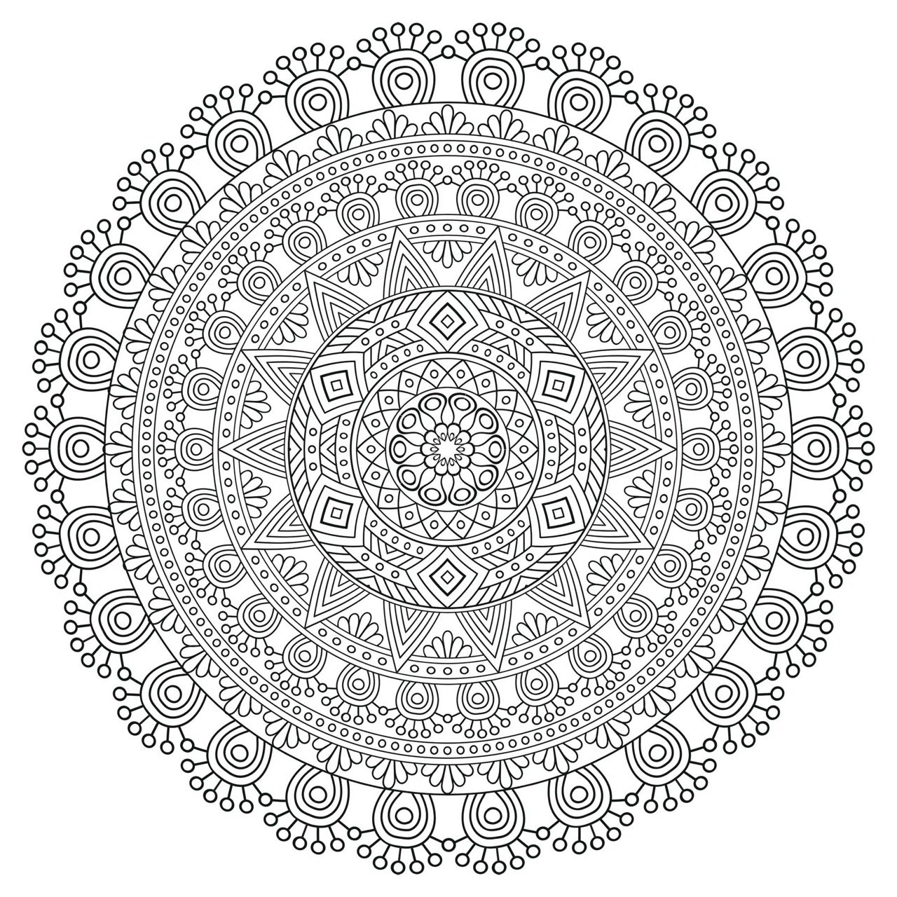 Mandala Colouring Pages - Payhip
