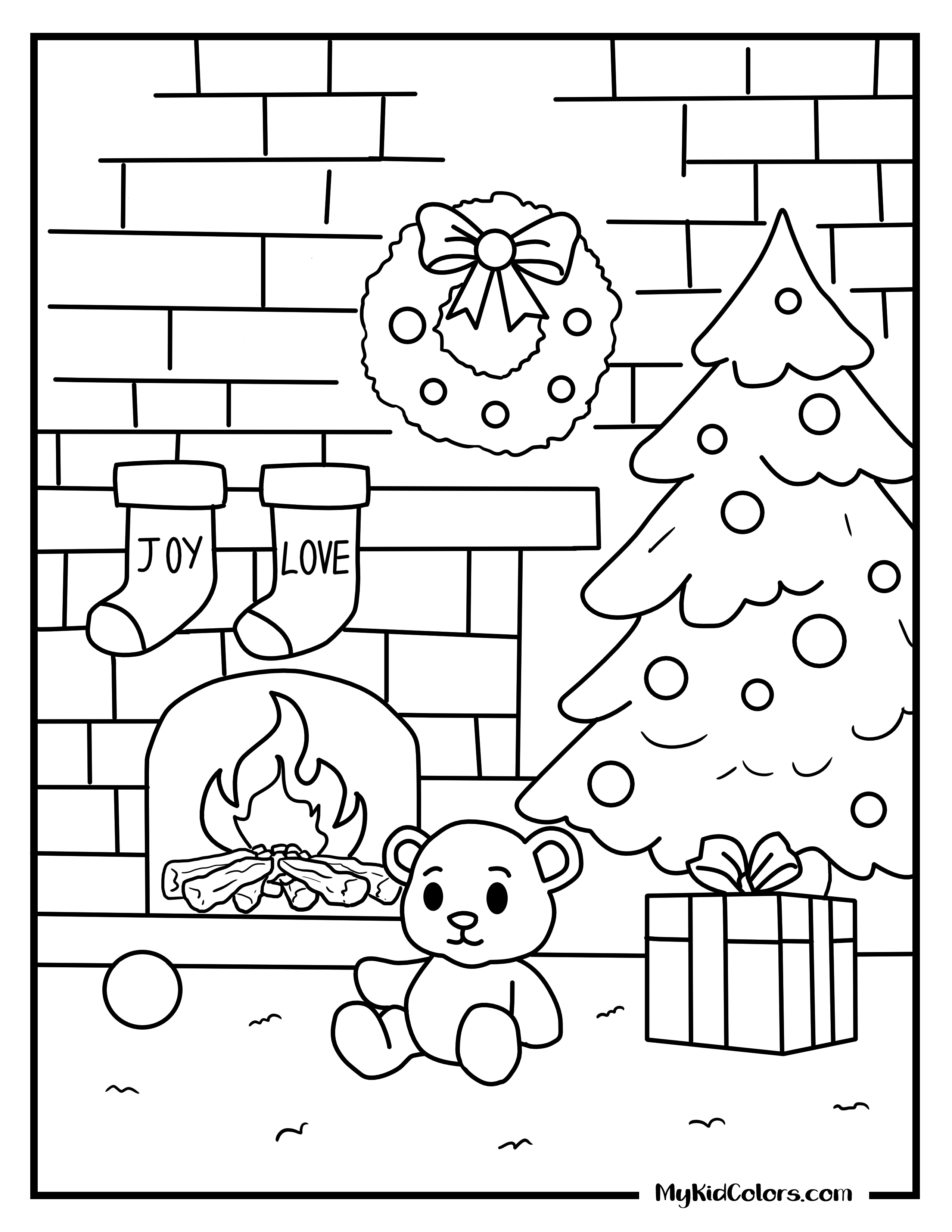 15 Free Hand-Drawn Christmas Coloring Sheets (15-Page PDF) – Inclusive ...