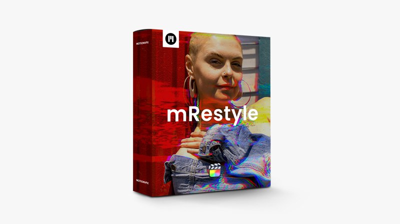 MotionVFX mRestyle — Diverse Overlay Effects Pack for Final Cut Pro
