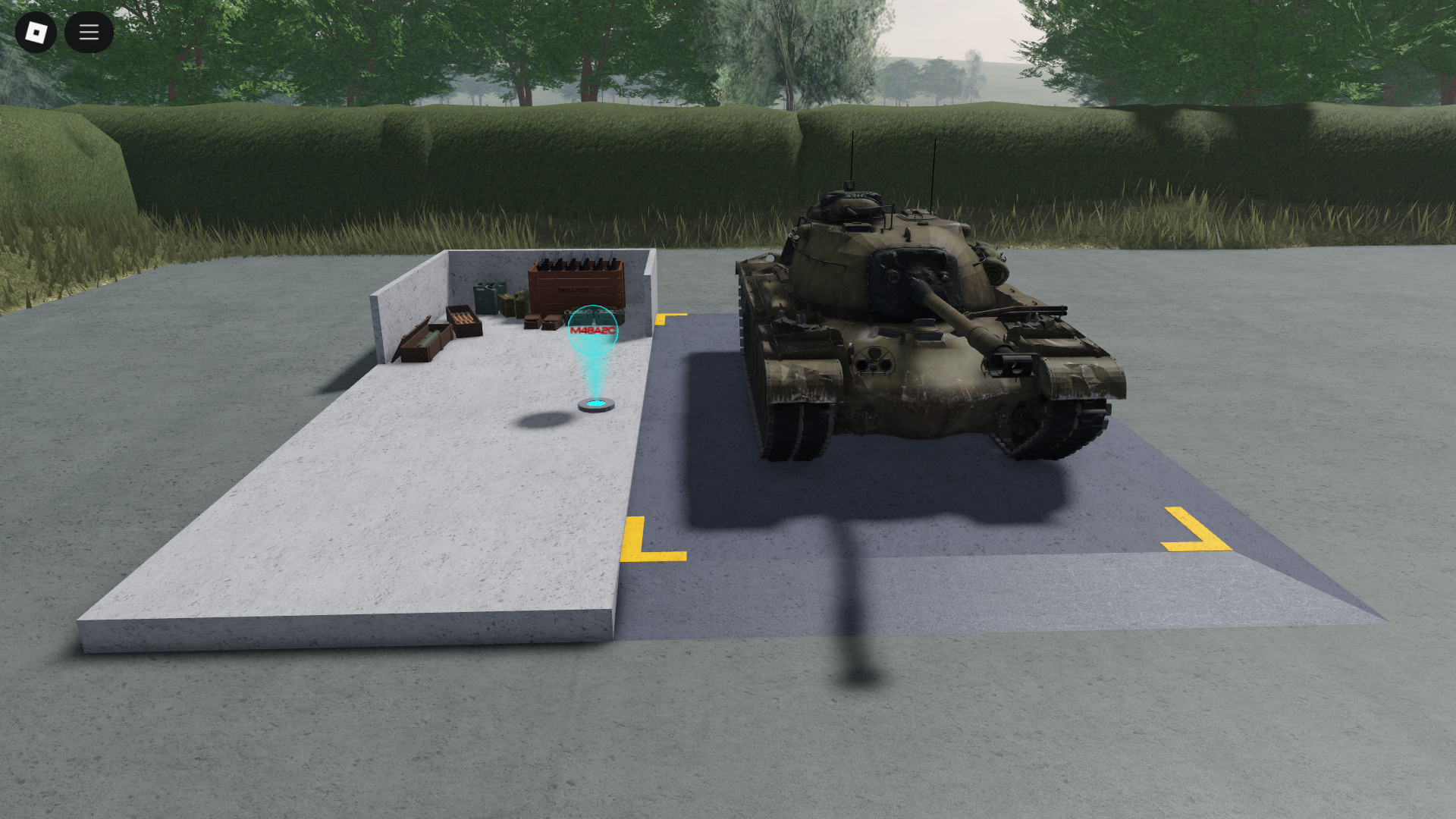 M48A2C Tank – Roblox Armored Combat Vehicle