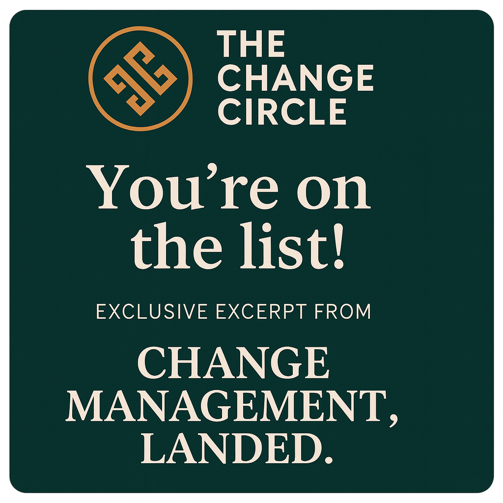 Paperback Edition Waiting List — Change Management, Landed. - Payhip