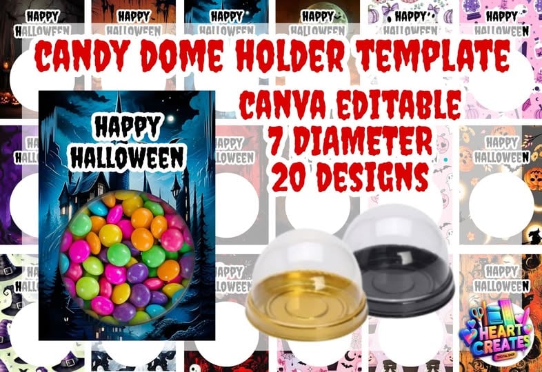 CANDY DOME HOLDER TEMPLATE - Payhip