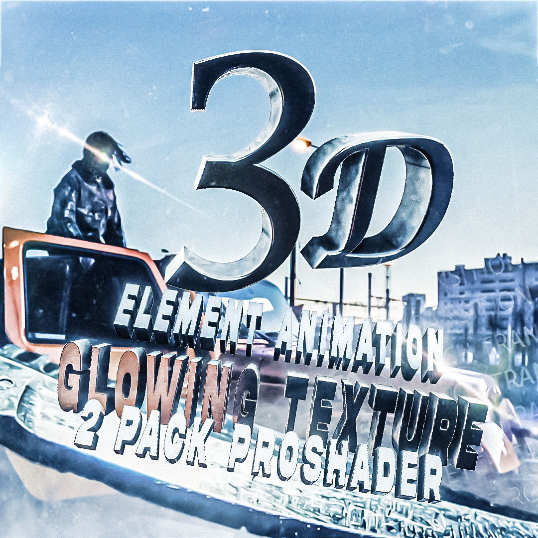 3D ELEMENT ANIMATION GLOWING TEXTURE - Payhip