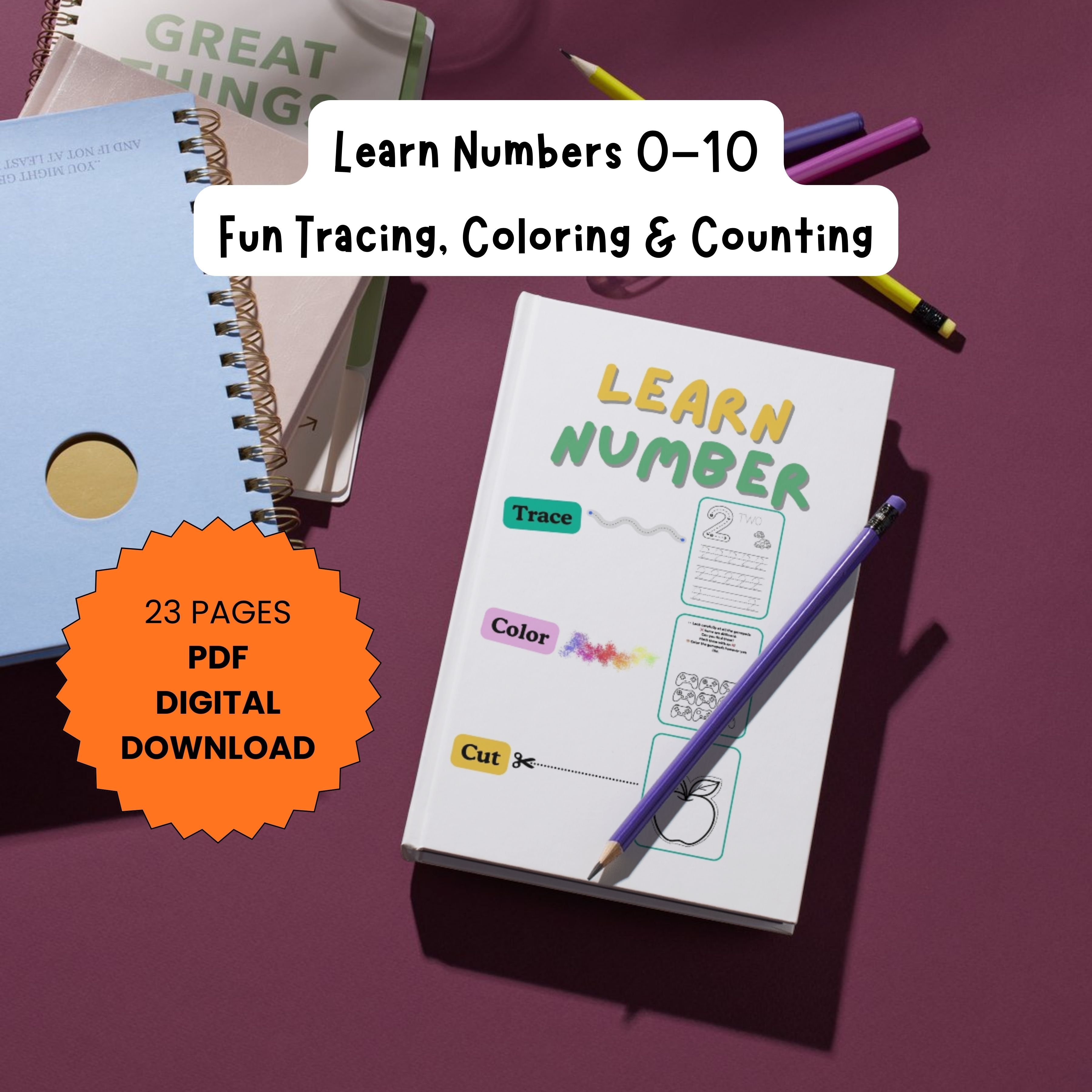 Trace & Color Shapes Worksheets (16 Pages) – Preschool & Kindergarten ...