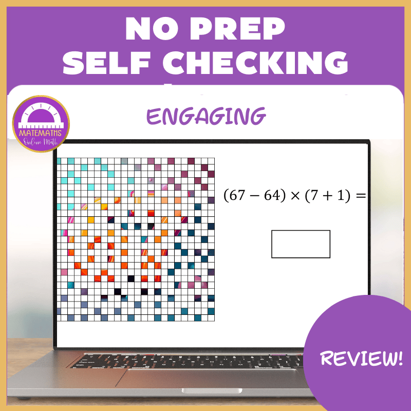 Free Order of Operations Pixel Art | 67 Meme Math Activity (Digital ...