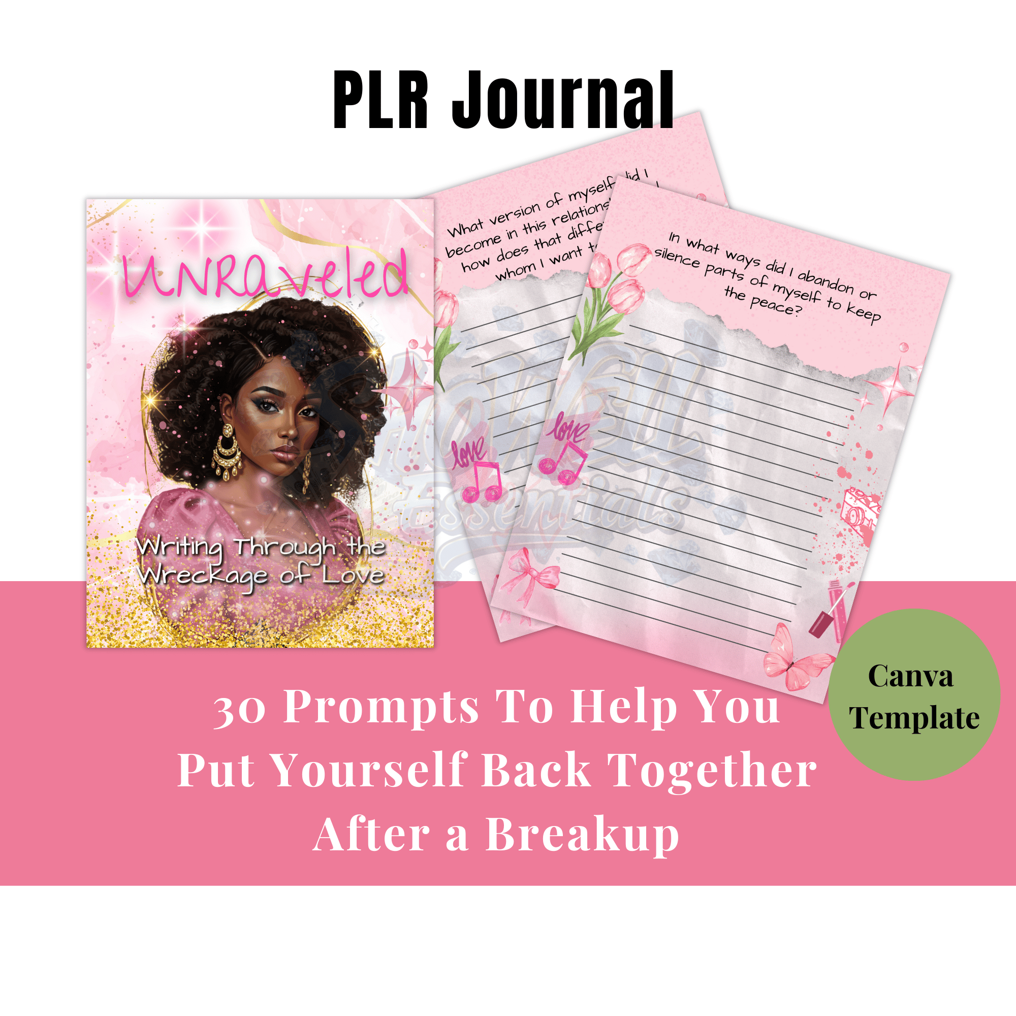 30 Journal Prompts for Breakups - PLR - Payhip