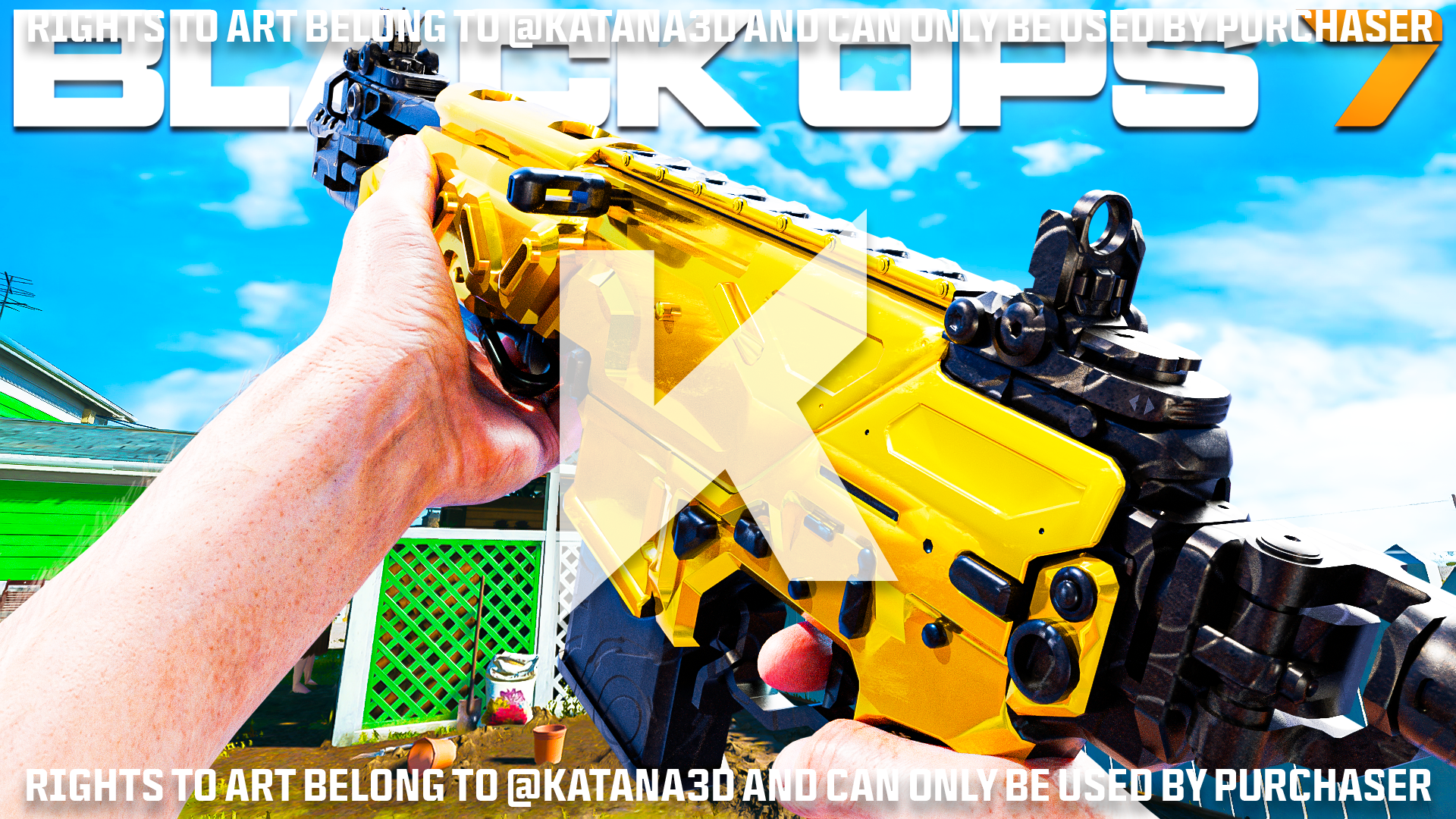 COD/BO7 Thumbnail - Gold Peacekeeper MK1 (Text NO Text) - Payhip