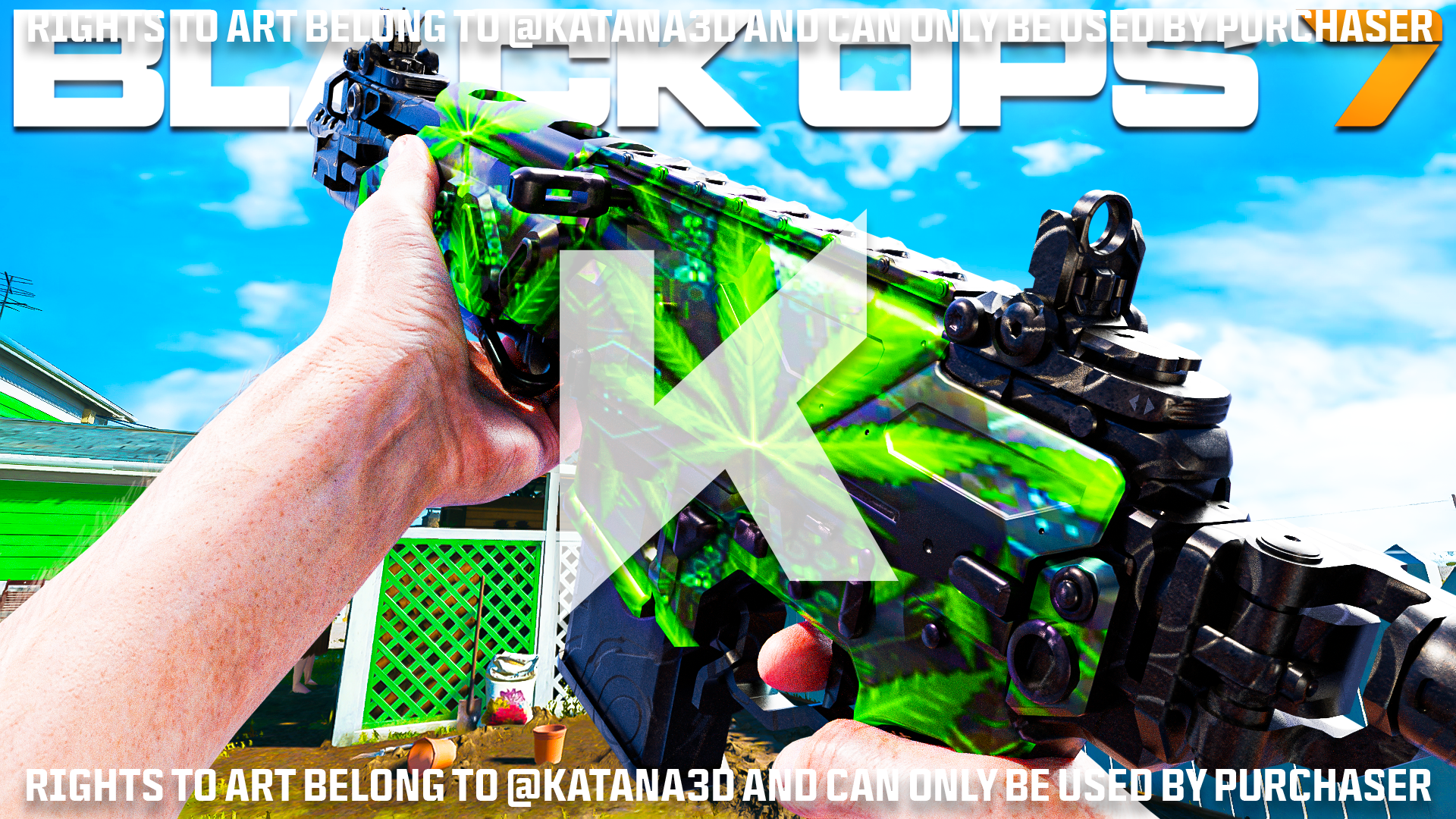 COD/BO7 Thumbnail - Green Leaf Peacekeeper MK1 (Text NO Text) - Payhip