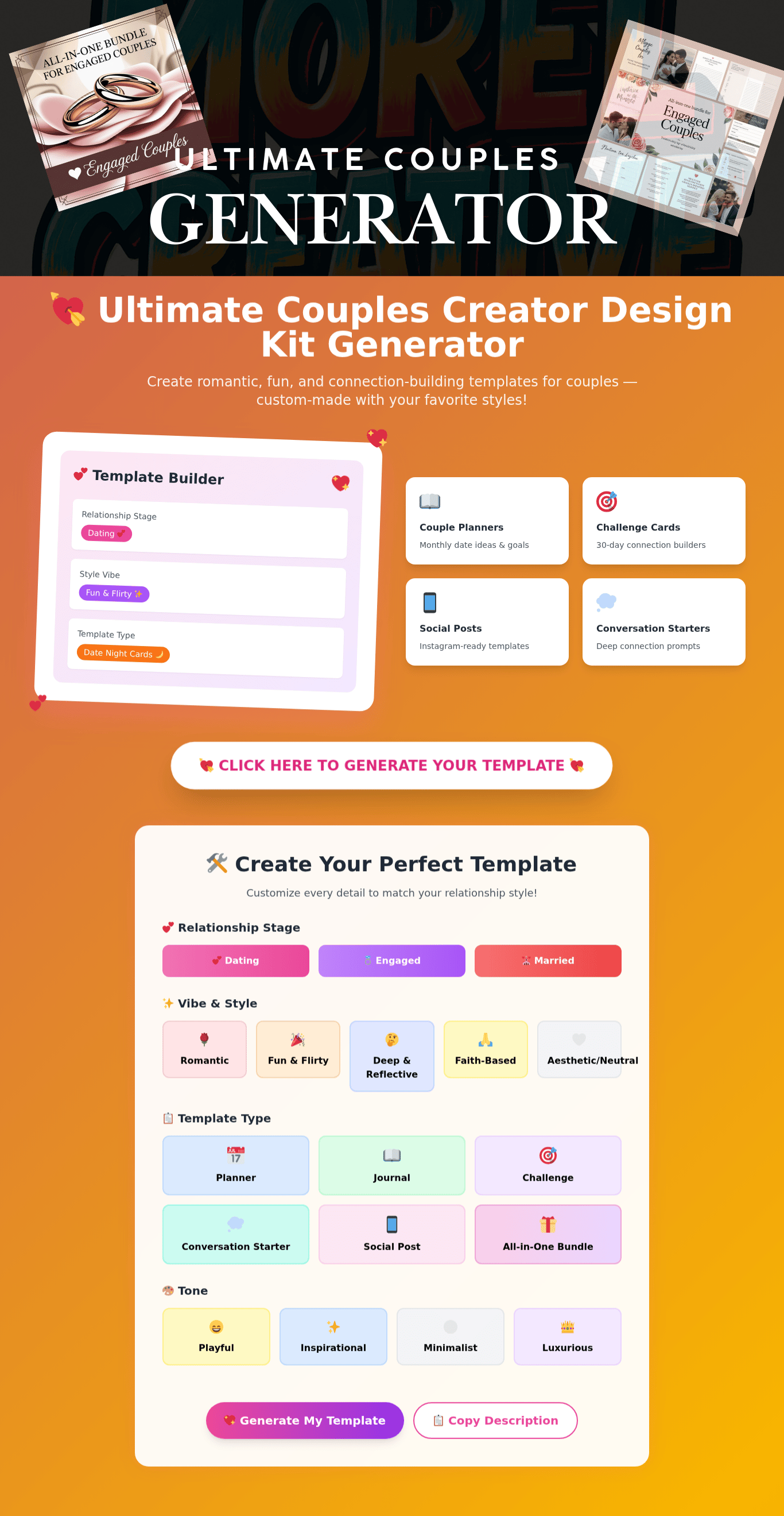 ULTIMATE COUPLES DESIGNS KIT GENERATOR - Payhip