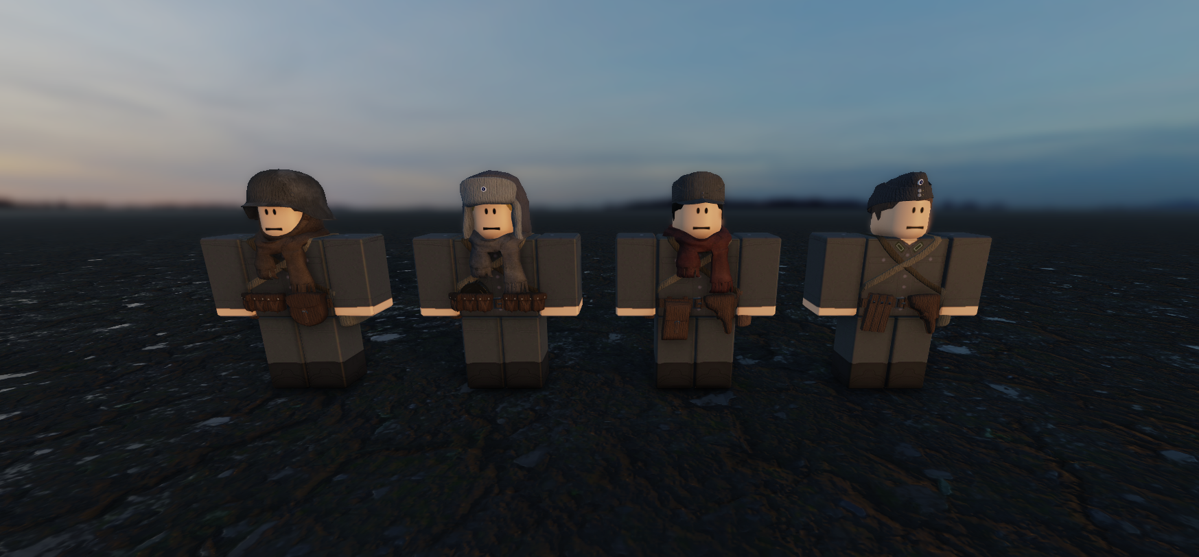 Roblox WW2 Finnish Soldier Winter Uniform Pack