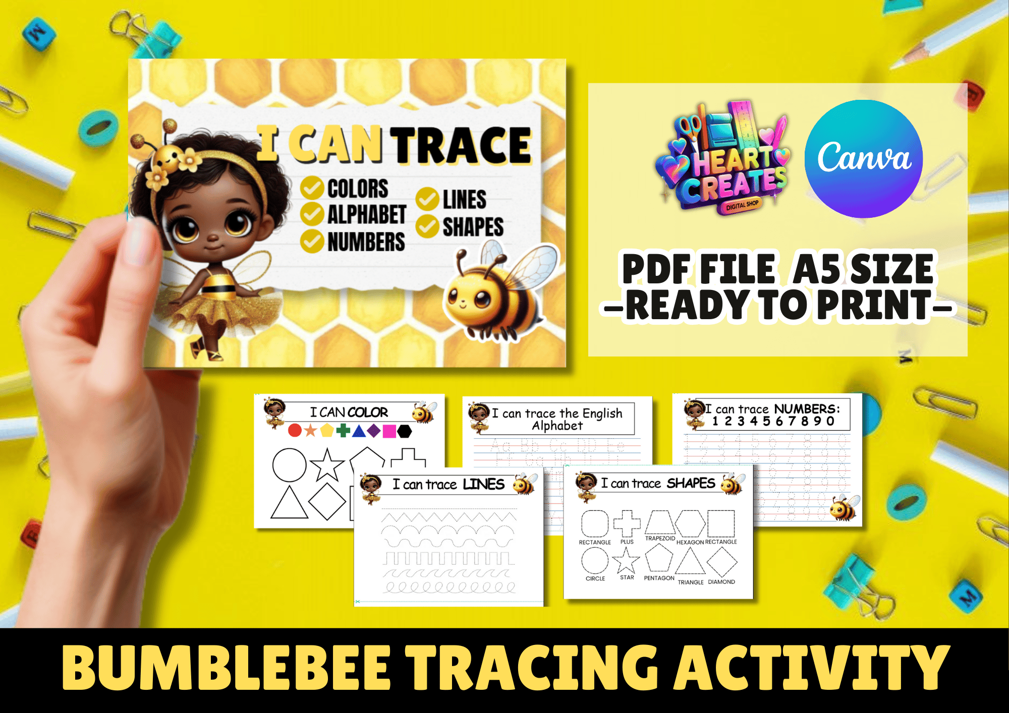BUMBLEBEE TRACING ACTIVITY - Payhip