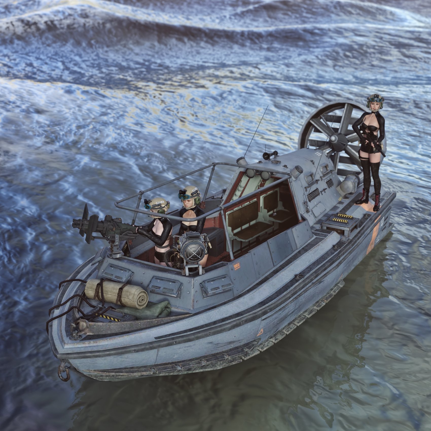 Army Boat WS for DAZ3D - Payhip