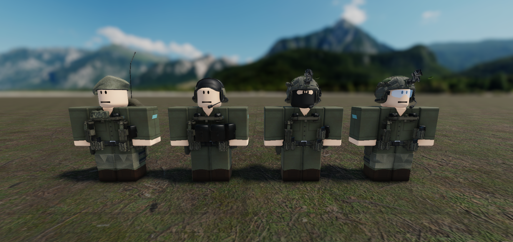 Modern Roblox Army Soldier Uniforms – Tactical Game Assets